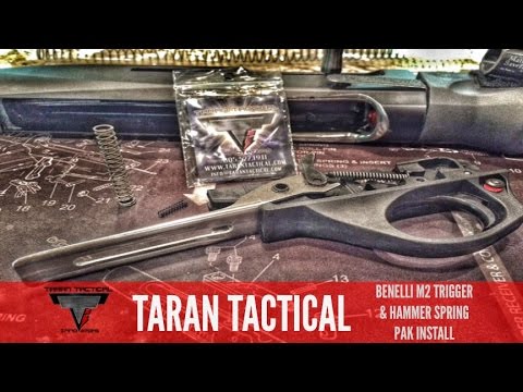 TARAN TACTICAL TRIGGER & HAMMER SPRING INSTALL | BENELLI M2 - YouTube