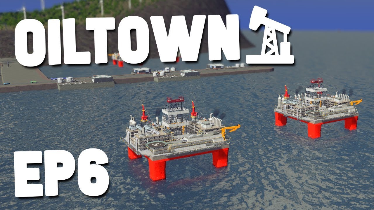 SELLING SEA OIL - Cities Skylines OilTown #6 - YouTube
