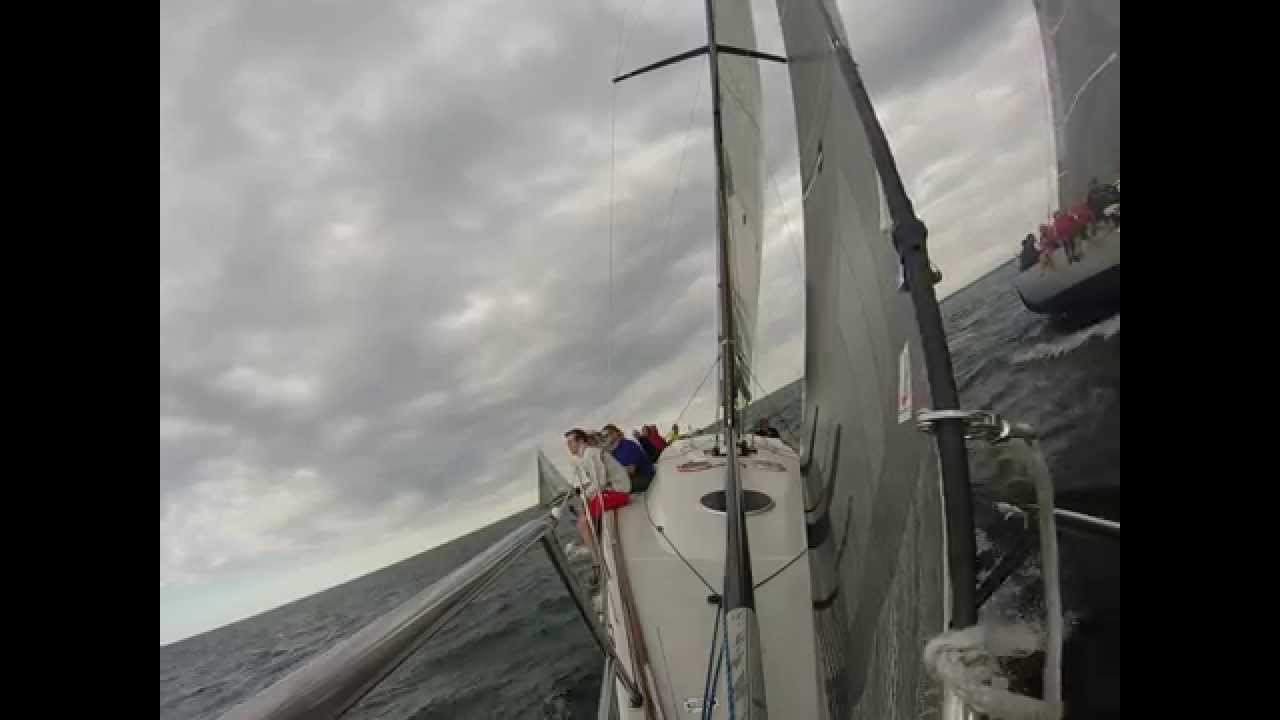 Rampage 25600 7/9/14 Upwind Leg - YouTube