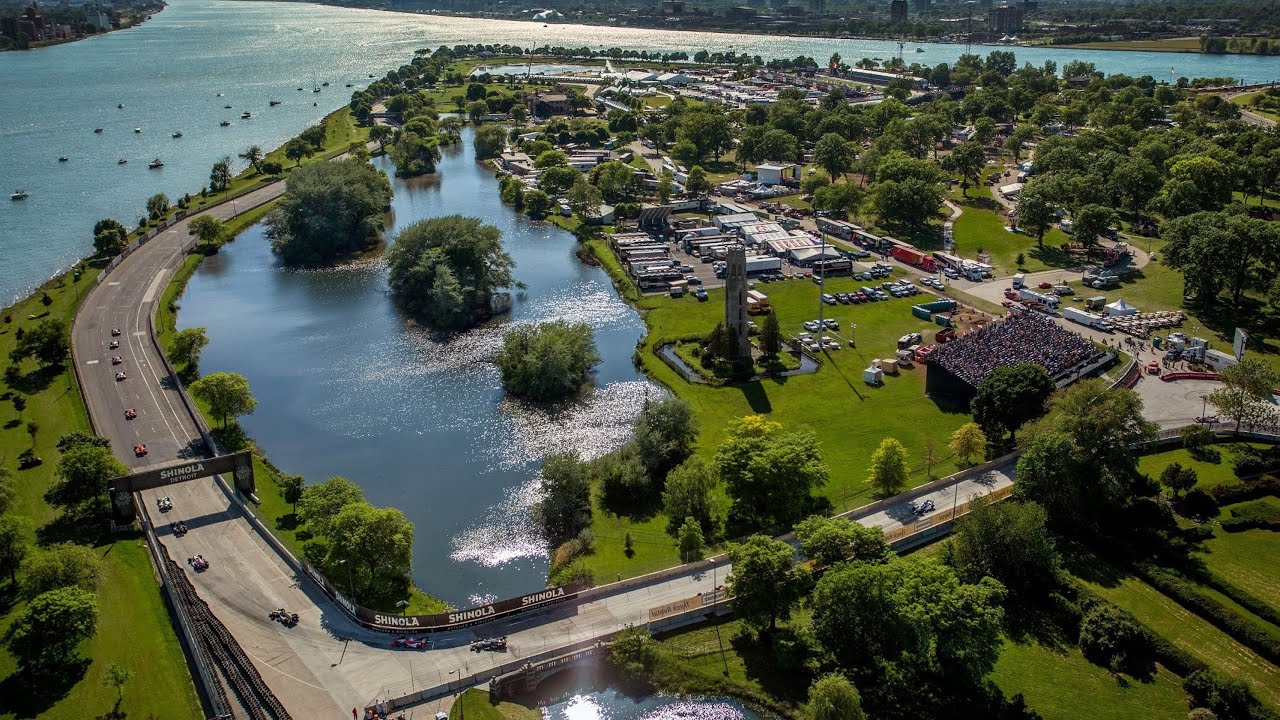 Belle Isle Park (Detroit, MI) Race Track Review - YouTube