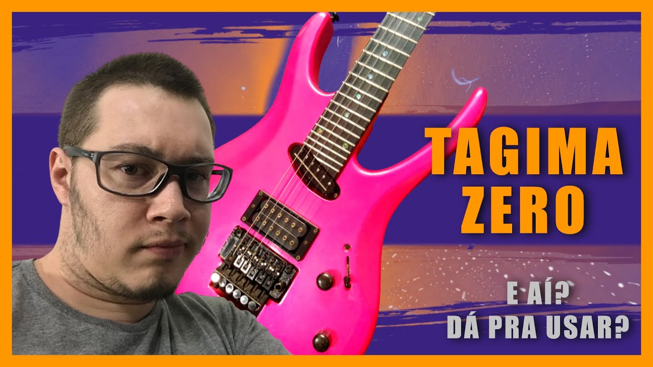 E aí? Dá pra usar? - Tagima T-Zero (rosa original, mas setup modificado ...