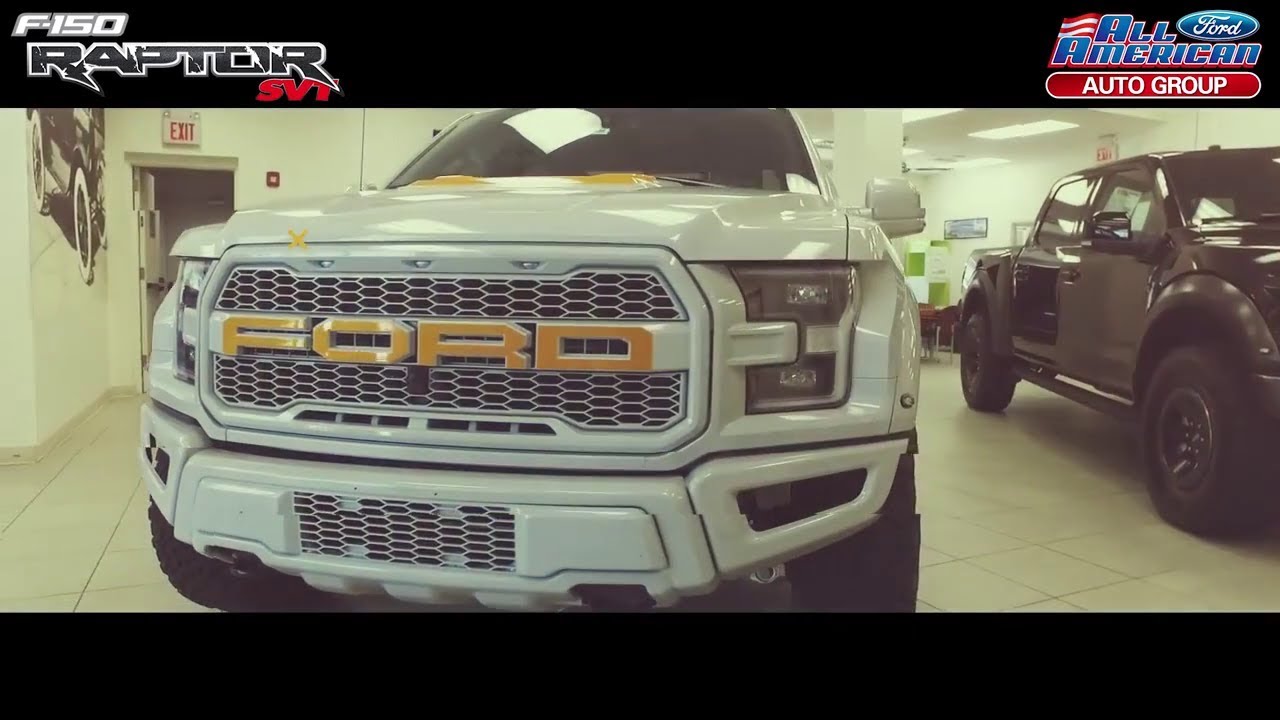 All American Ford's Latest Creation // Two-Tone 2017 Ford Raptor - YouTube