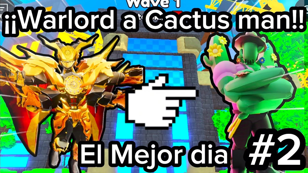 Titan Warlord a Titan cactus man Dia 2 (El mejor día) toilet tower ...