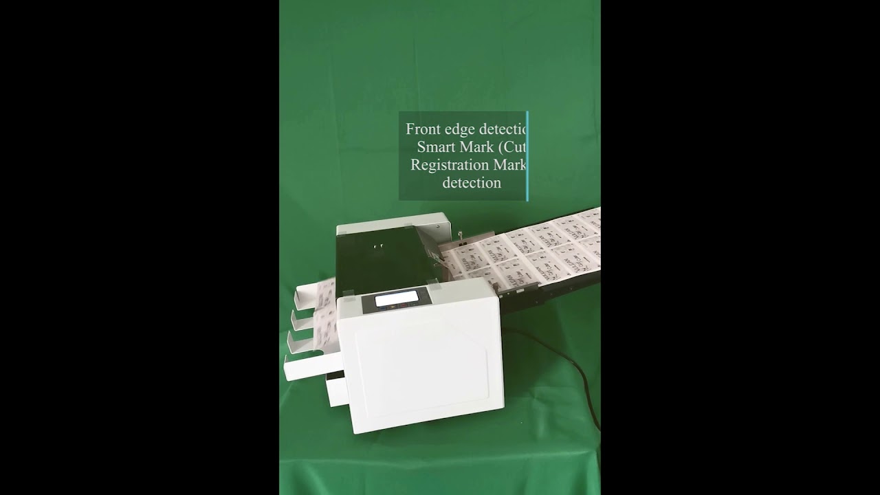 The card cutting machines for creasing card - YouTube