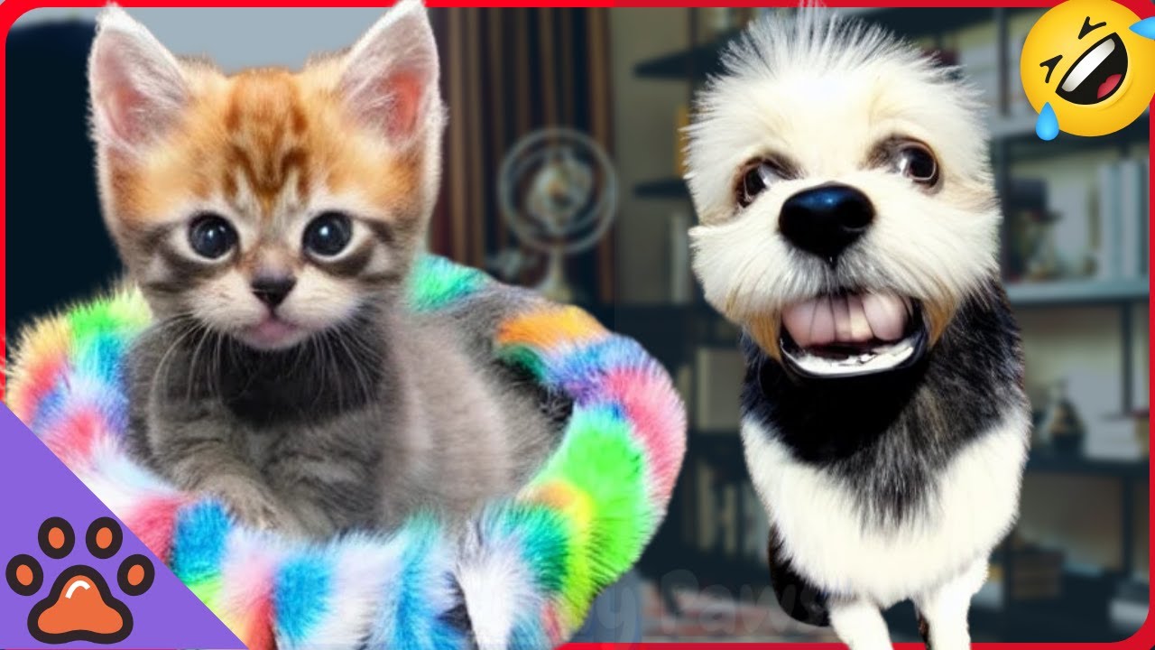 Trending funny animals 😅 Cute cats and dogs doing funny things 😹🐶 Part ...