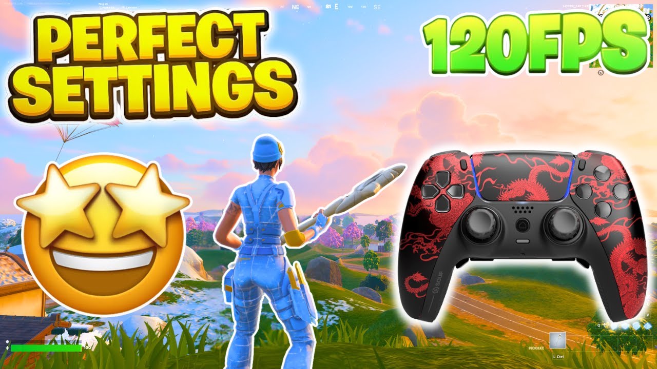 Fortnite PRO PS5 Controller Gameplay + BEST Controller SETTINGS ...