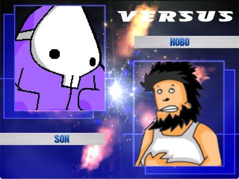 Mugen Battle Son (Dad n' me) vs Hobo
