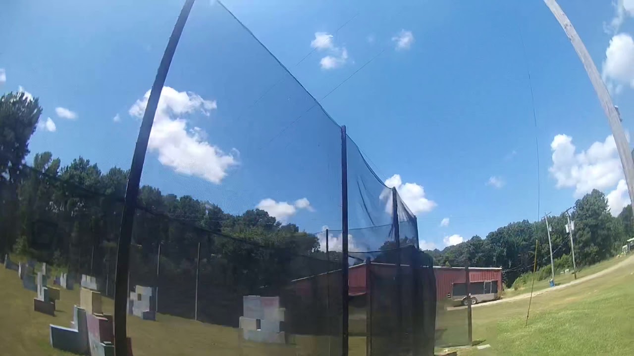 Off limits paintball//playground courts. - YouTube