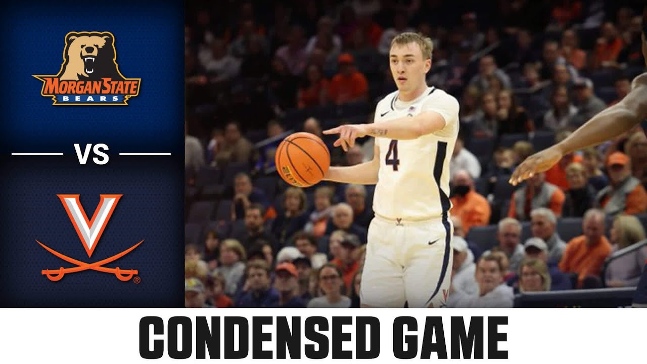 Morgan State vs. Virginia Condensed Game | 2023-24 ACC Men’s Basketball ...