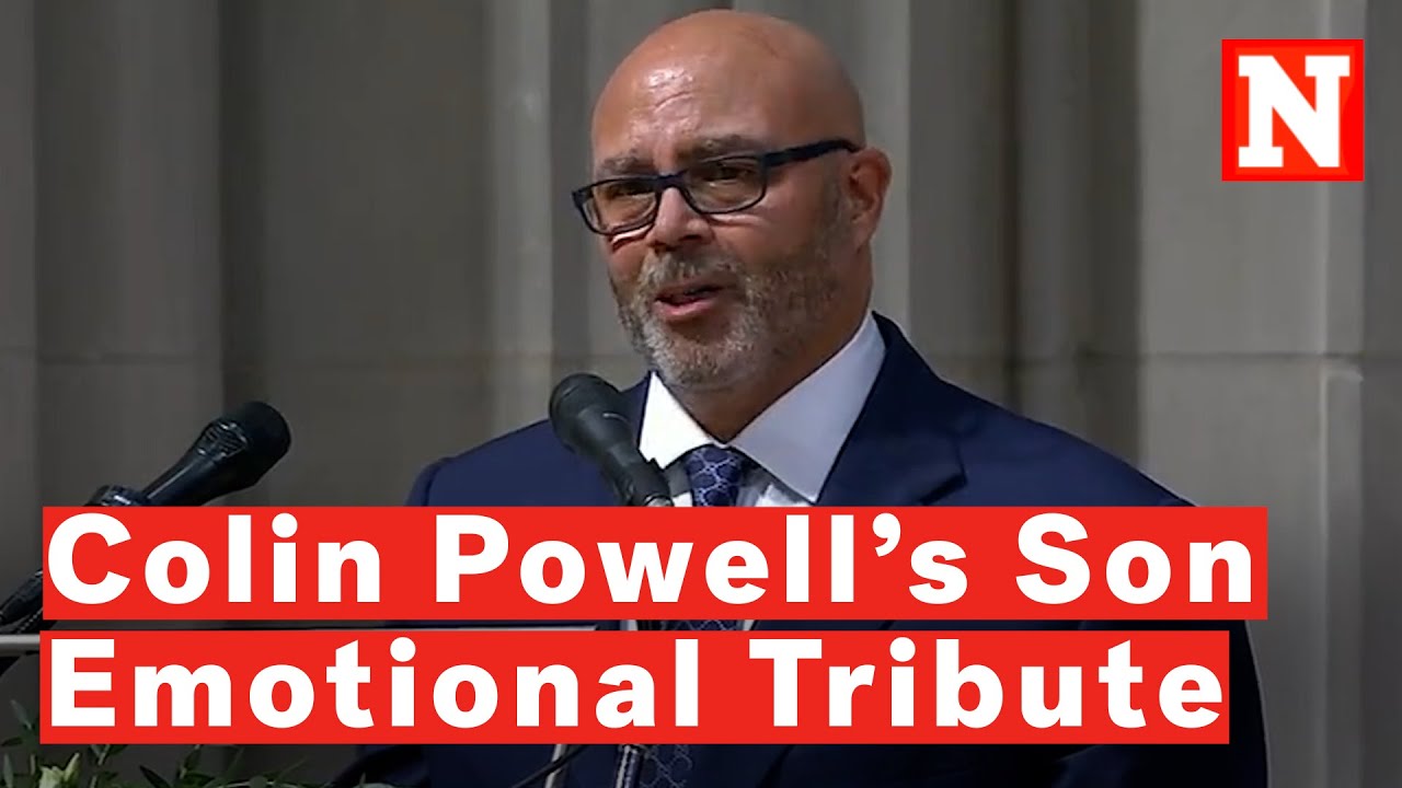 Colin Powell's Son Calls His Father 'A Great Lion With A Big Heart' In ...