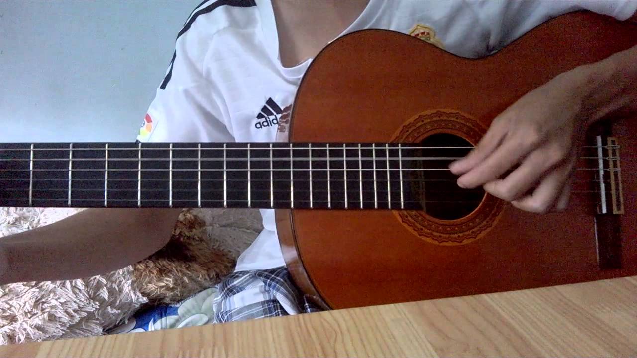 Mariage d'amour (classical guitar tab) - YouTube