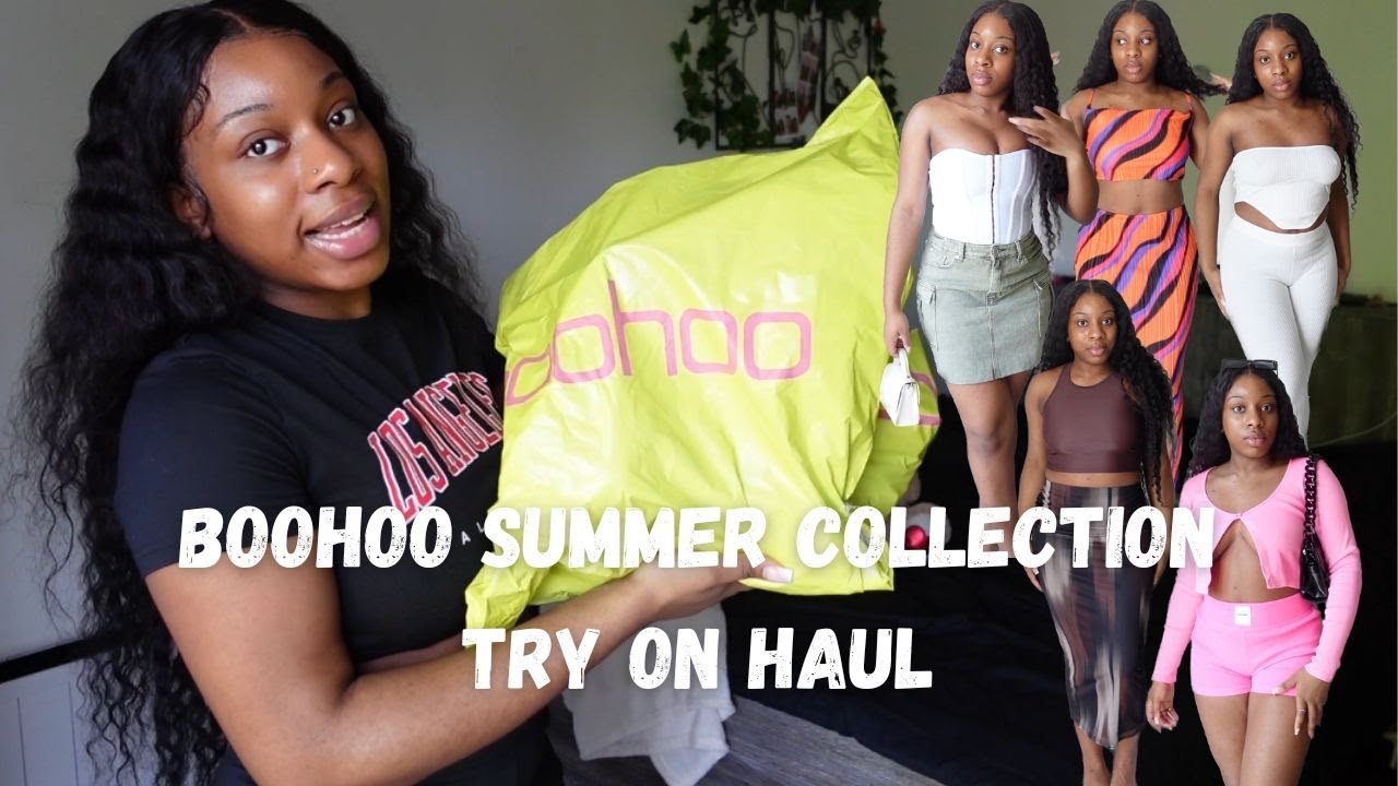 BOOHOO Summer Collection Try On Haul - YouTube