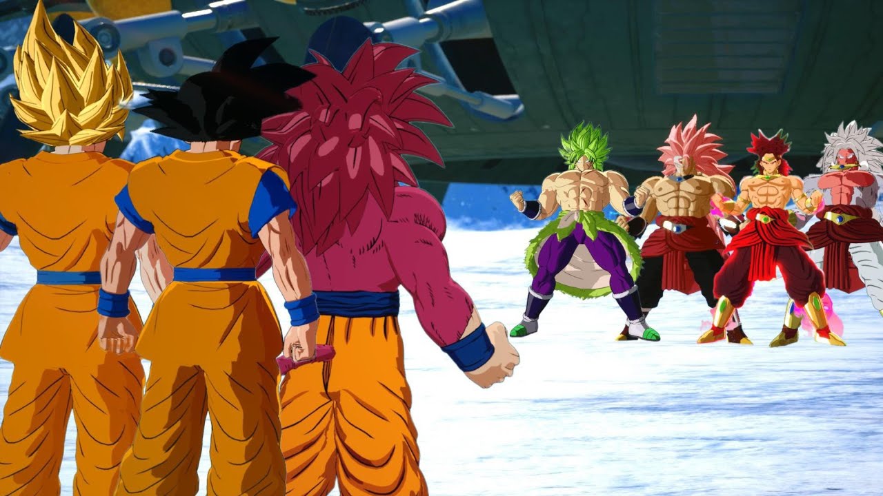 Goku Daima Vs Broly Variations! Dragon Ball Sparking ZERO - YouTube