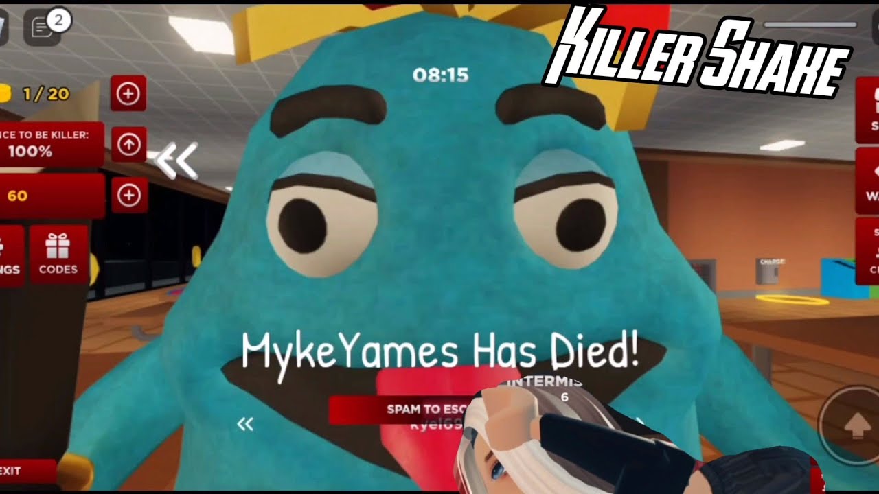 Roblox Killer Shake - YouTube