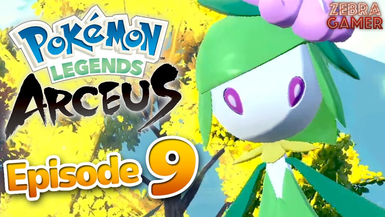 Lilligant Battle! - Pokemon Legends Arceus Gameplay Walkthrough Part 9 ...