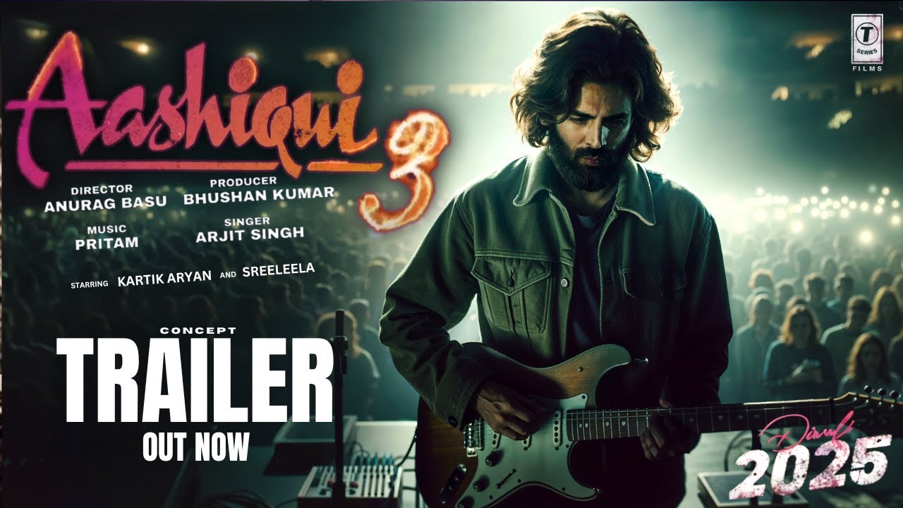 Aashiqui 3 | Official Trailer Concept | Kartik Aaryan | Sreeleela ...