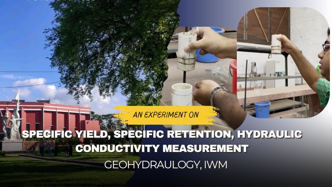 An Experiment on Specific Yield, Specific Retention, Hydraulic ...