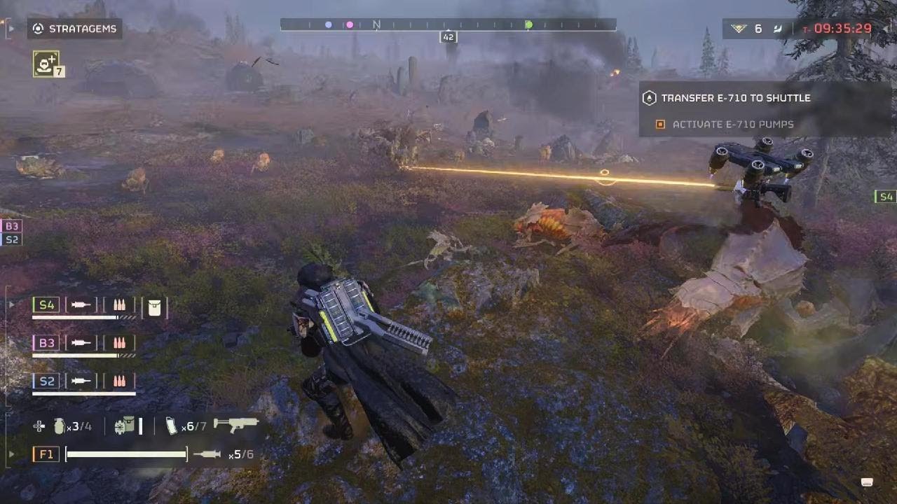 HELLDIVERS 2 - Crazy Extraction 2 - YouTube