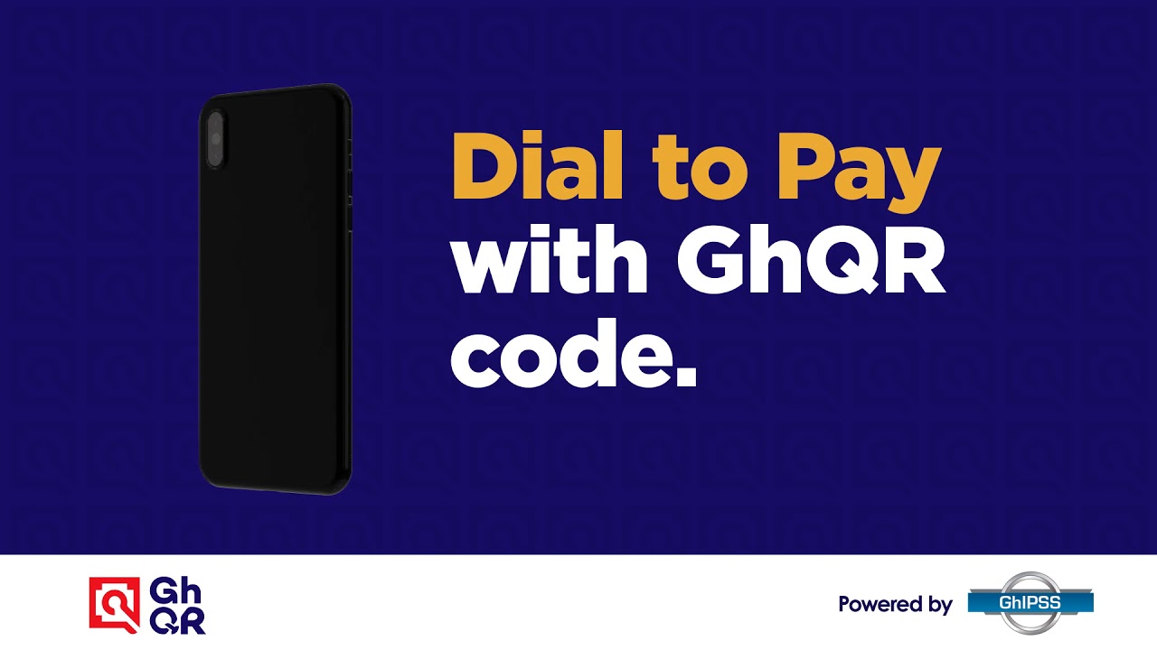 Dial to Pay with GhQR code - YouTube