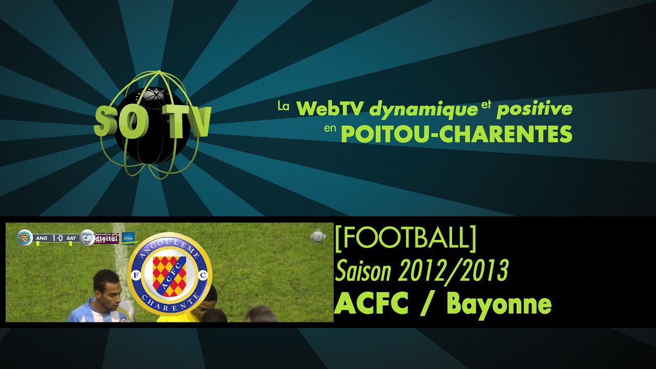 [FOOTBALL] ACFC / BAYONNE 14/12/2013 / SOTV - YouTube