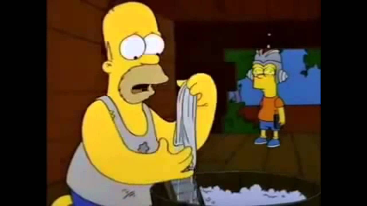 top 10 escenas graciosas de homero simpson - YouTube