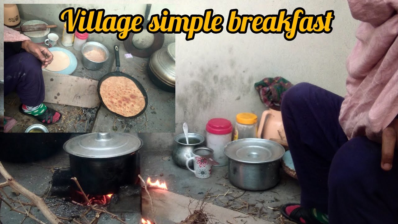 Morning Routine Of Village Women Pakistan/ Traditional Breakfast ...