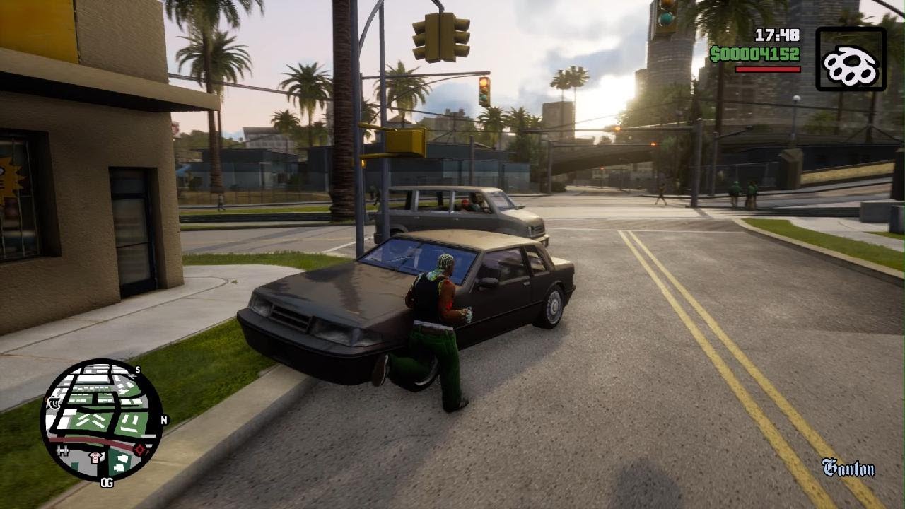 Grand Theft Auto: San Andreas – DE - More shader corruption - YouTube