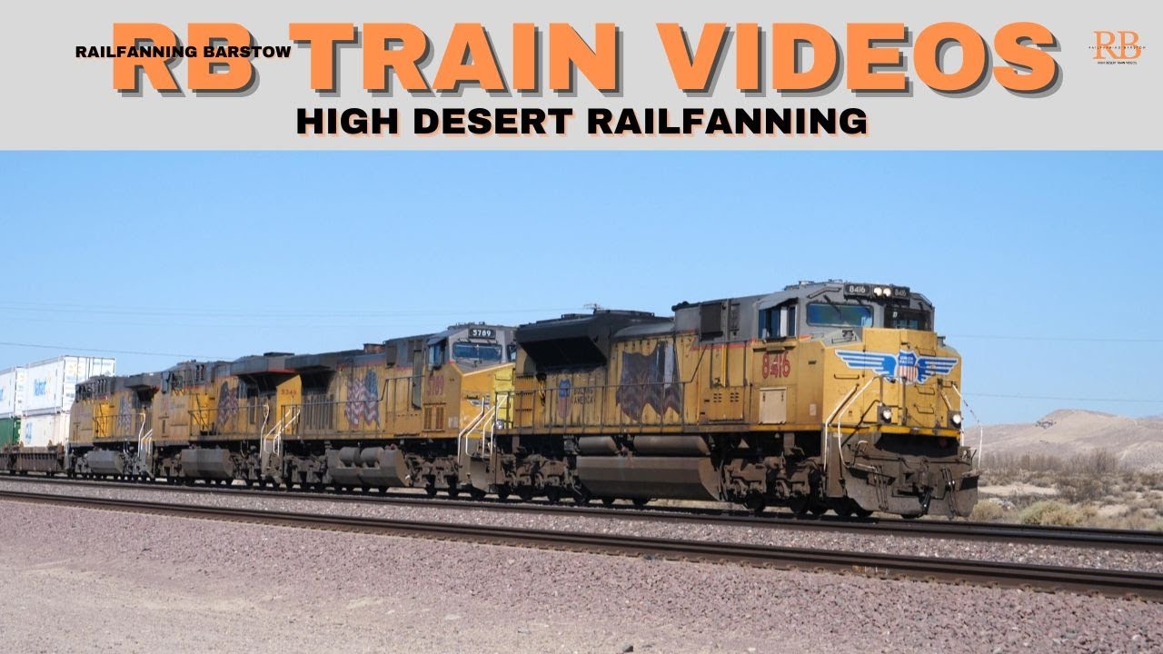 RB Evening Train Videos: Union Pacific Z Train UP 8416 ZLBDV-03 Long Beach, CA. to Denver, CO ...