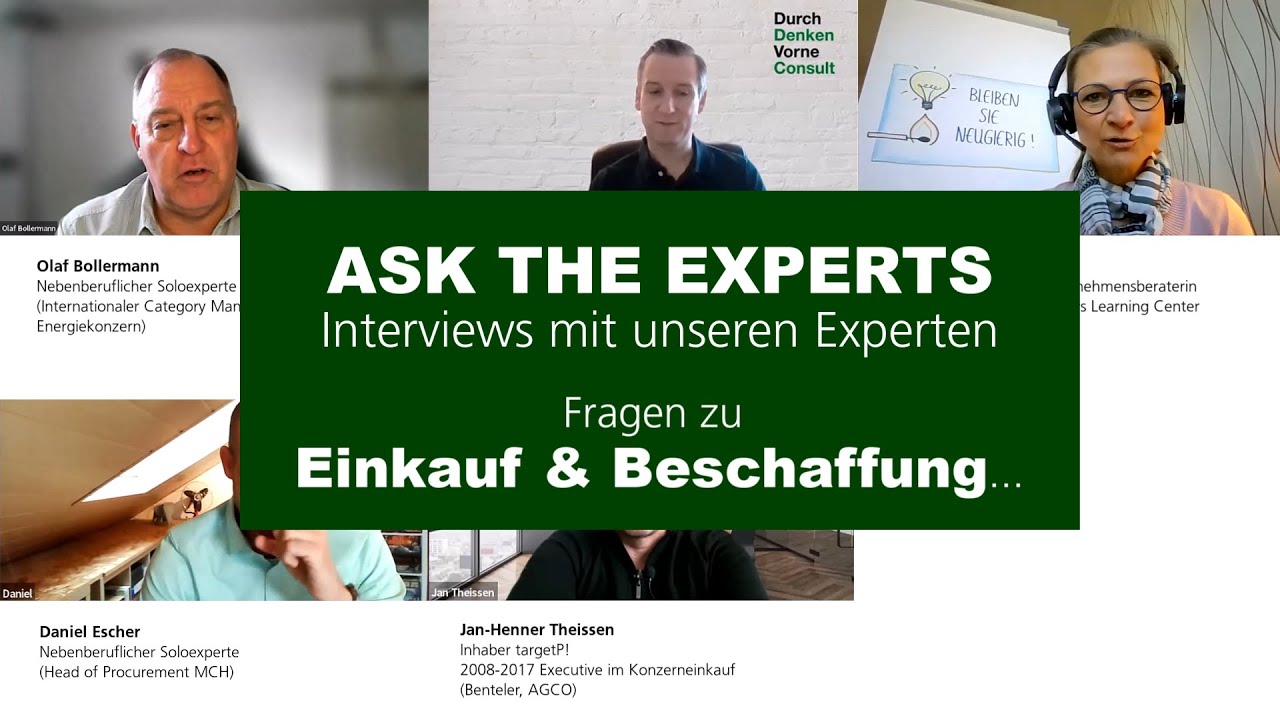 Interviews mit unseren Experten - Preview Staffel 2 - YouTube