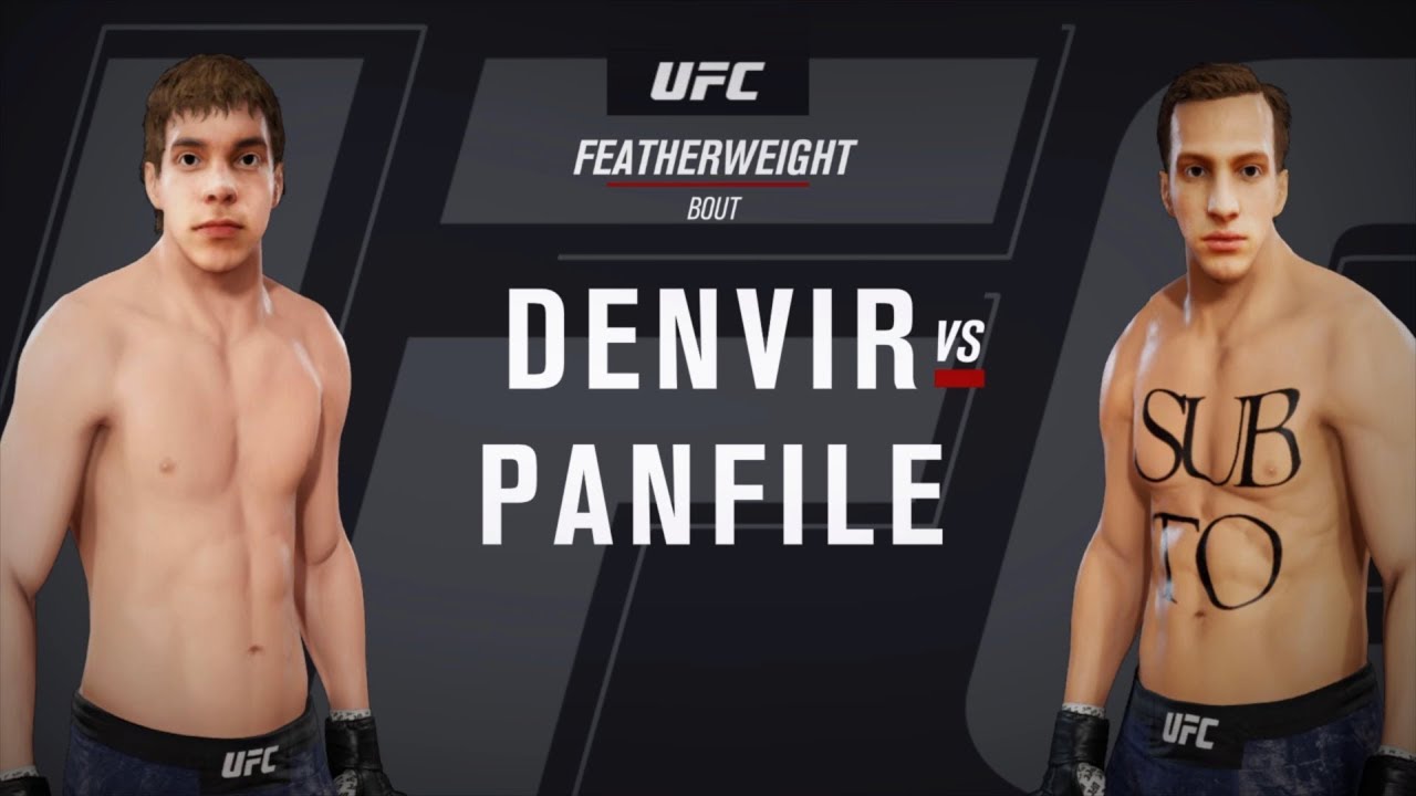John Denvir vs David Panfile Featherweight Division - YouTube