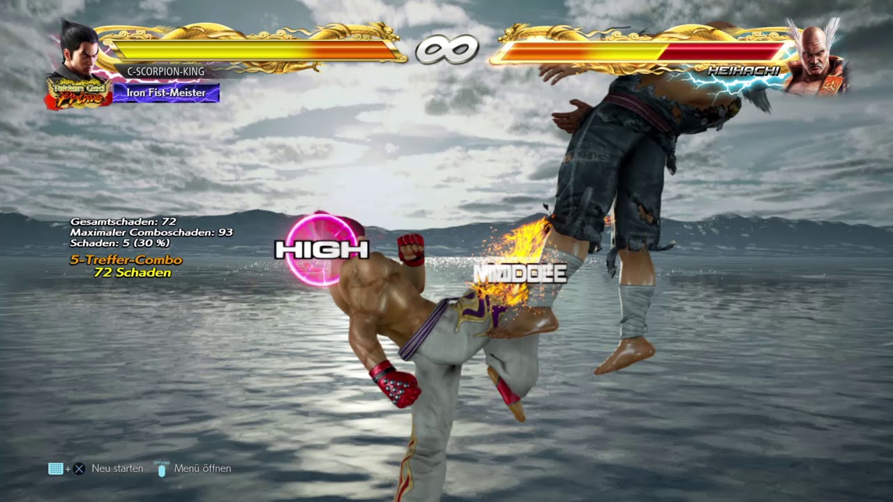 TEKKEN 7 Kazuya Combo - From Crouch 2 Rage Drive - YouTube