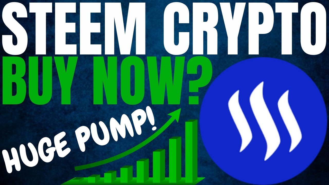 STEEM CRYPTO MAJOR PRICE PUMP! STEEM CRYPTO PRICE PREDICTION AND ...