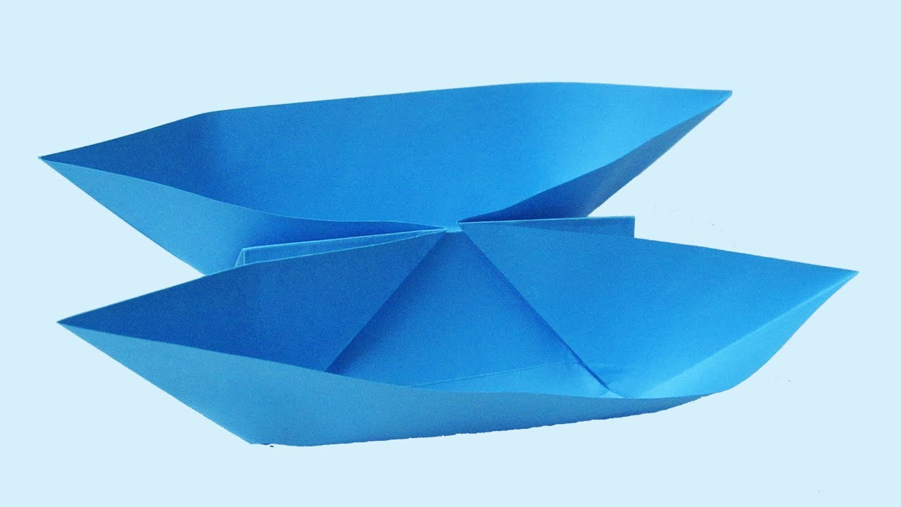 Origami Paper Hat Boat