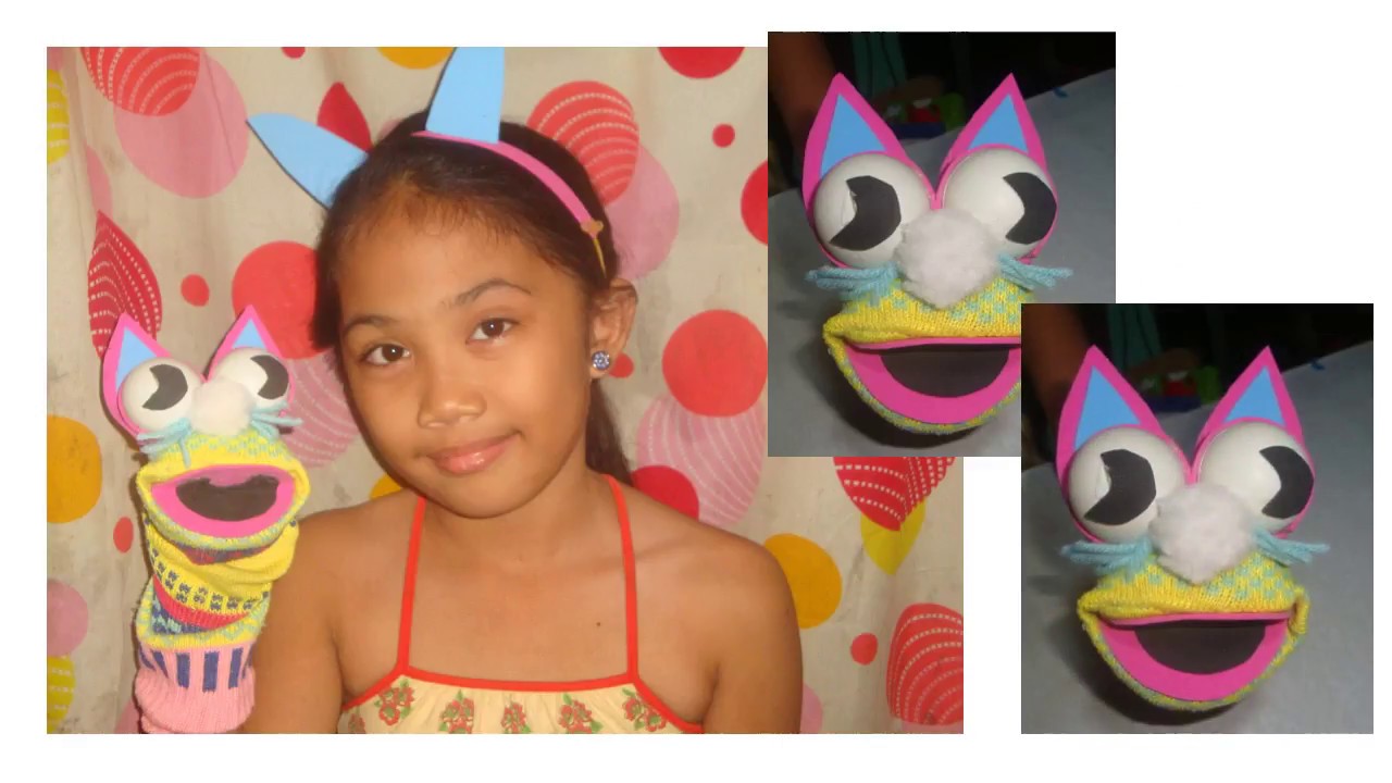 HOW TO MAKE A Cat Sock Puppet YouTube HOW TO MAKE A Cat Sock Puppet YouTube