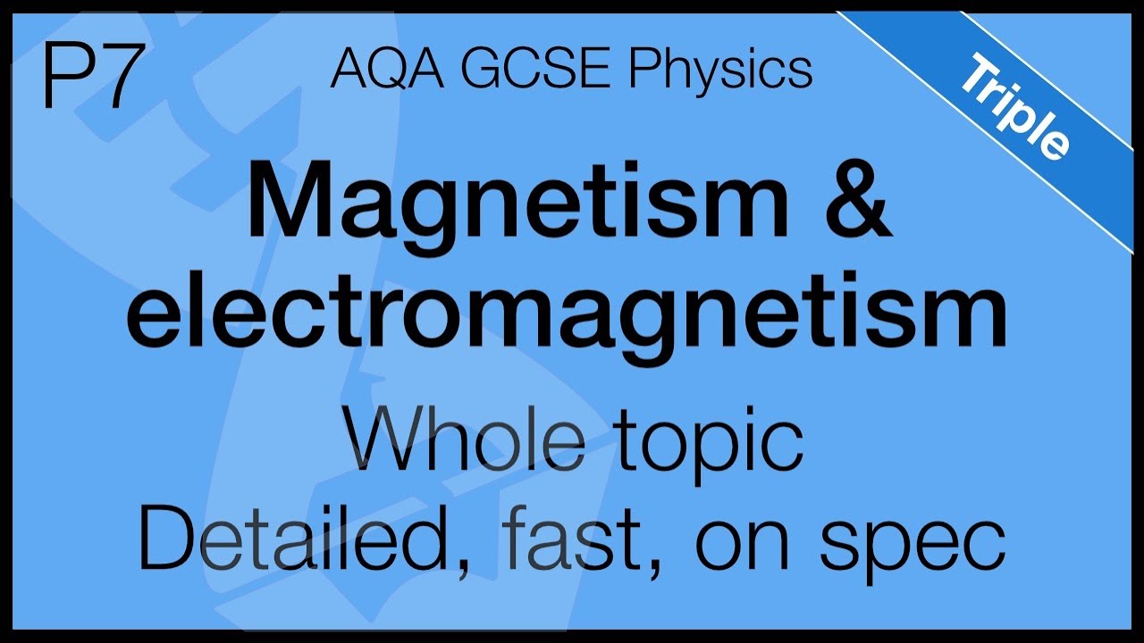AQA GCSE Physics - Magnetism and Electromagnetism – Triple Science ...