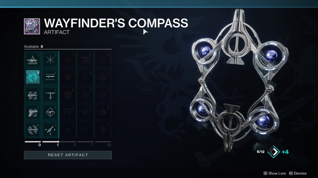 HOW TO GET WAYFINDERS COMPASS (ARTIFACT) - DESTINY 2 - YouTube