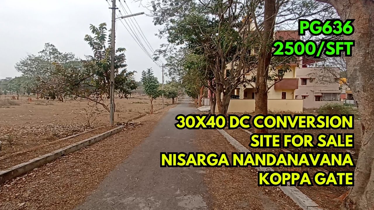 30X40 East Facing Site for Sale in Koppa Gate Bannerghatta Road AT 2500 ...