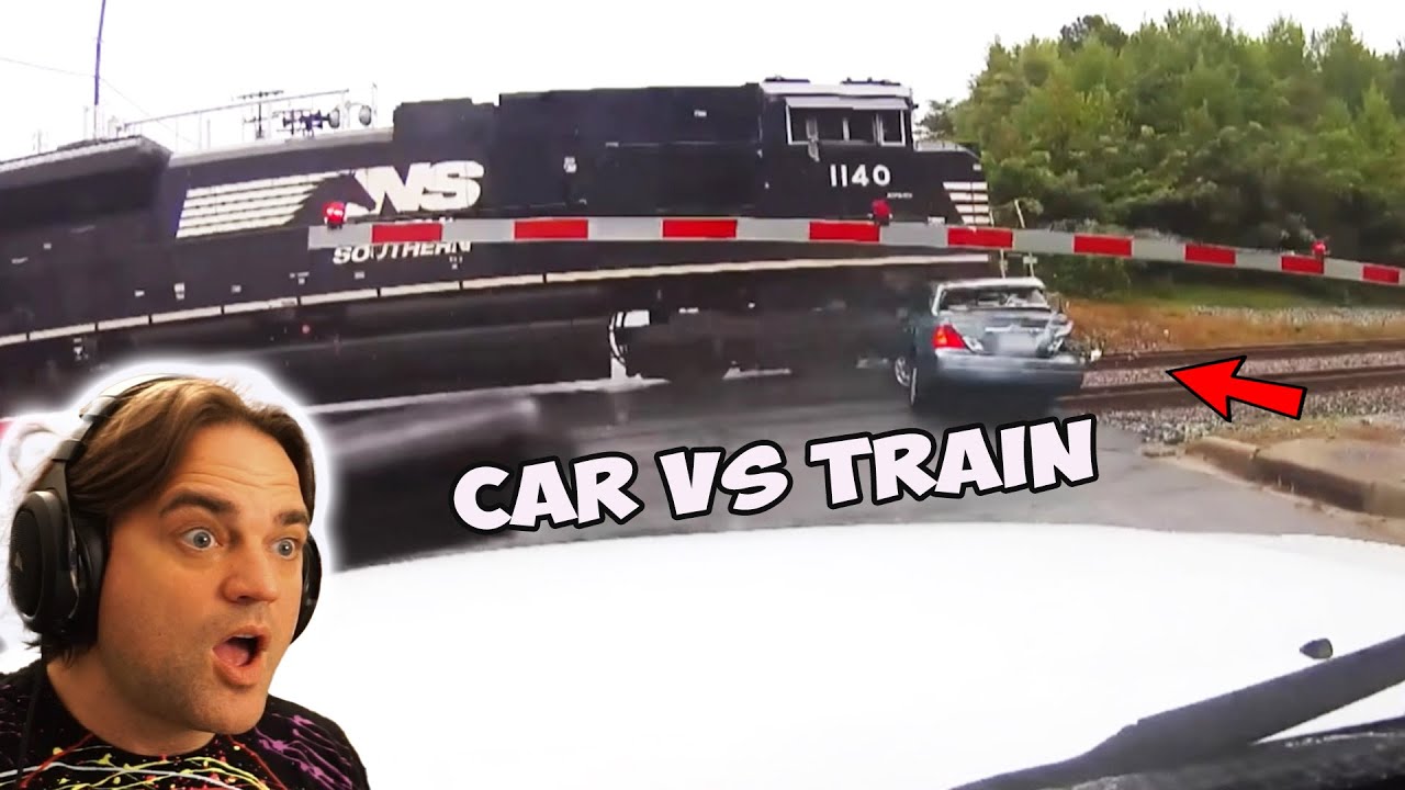 TRAIN Disaster - Car Crash Compilation 2 - Dashcam - Caught on camera ...