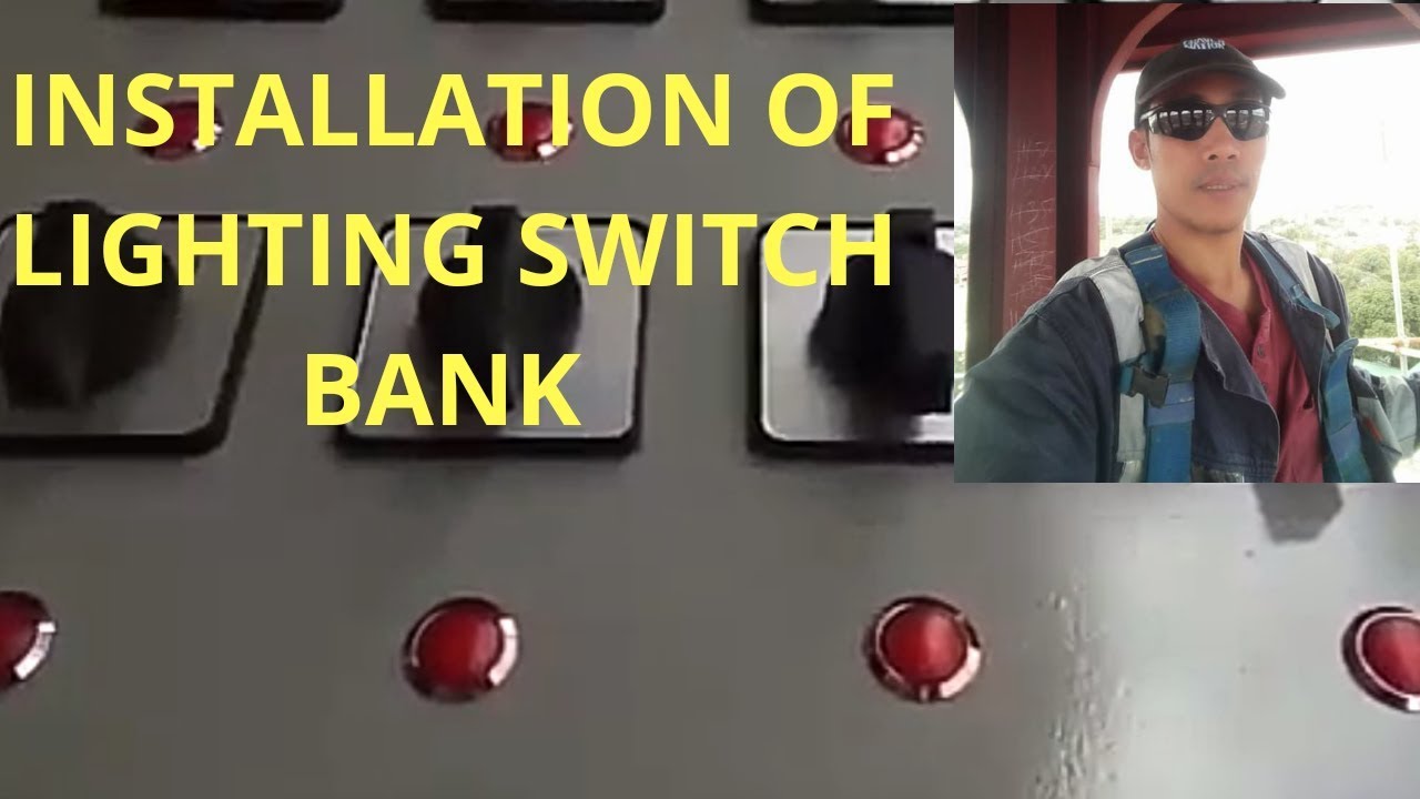 INSTALLATION OF LIGHTING SWITCH BANK @RidenFanogaVlog - YouTube