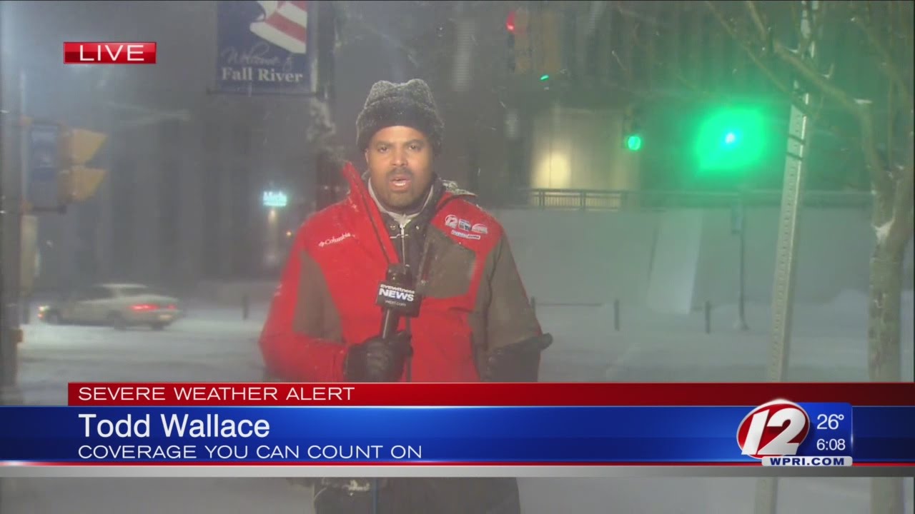 Winter Weather Conditions: Fall River - YouTube