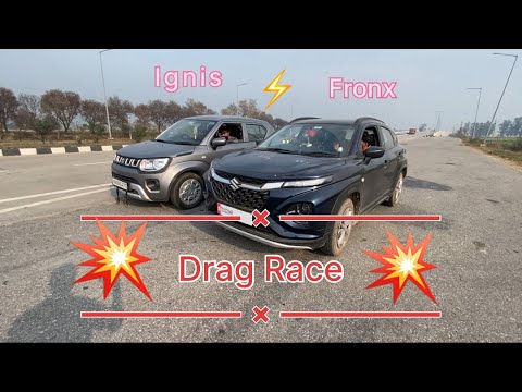 ⚡️Fronx sigma vs⚡️Ignis sigma Drag Race 💥💥 - YouTube