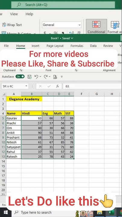 Conditional Formatting Excel Exceltutorial Shorts Tricks Tips Youtubeshorts Shortsvideo