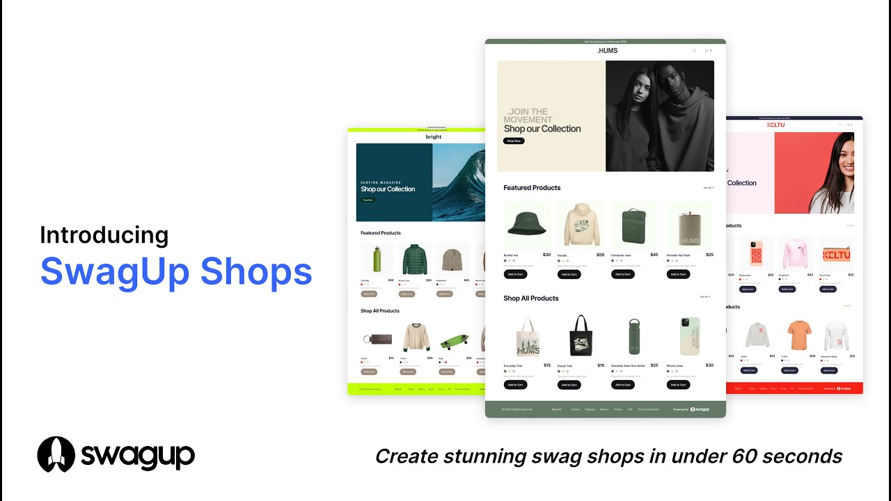 Introducing SwagUp Shops - Create stunning swag shops in under 60 ...