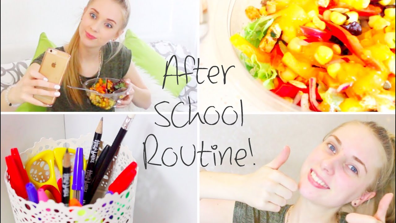 AFTER SCHOOL ROUTINE 2015!♡ - YouTube