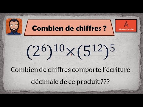Combien de chiffres comporte l'écriture décimale de ce produit ? [L ...