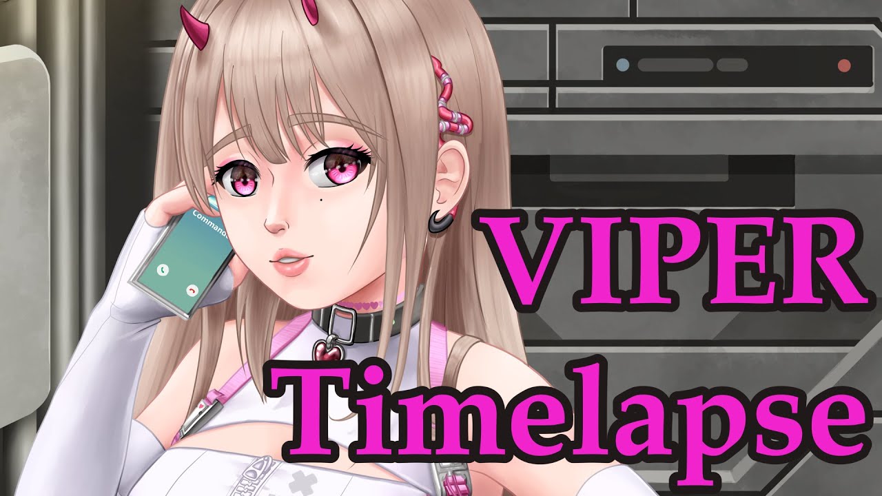 Viper from Nikke Timelapse - YouTube