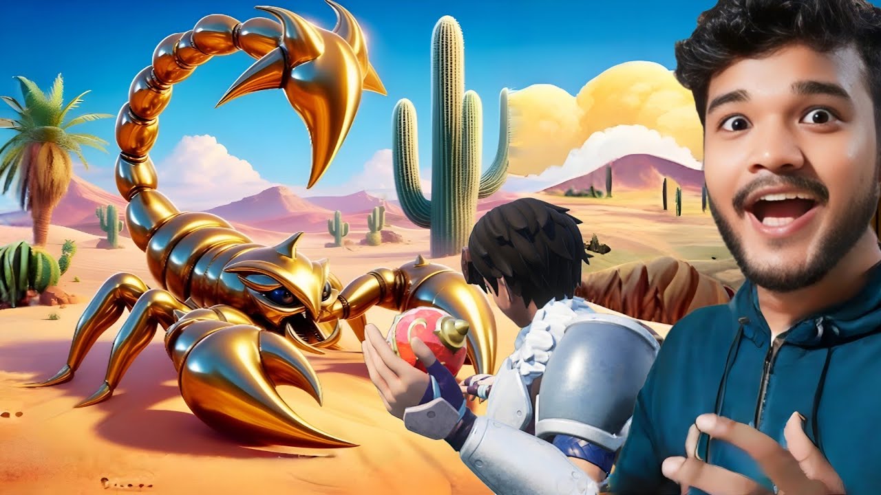 FINALLY I FOUND THE RARE GOLDEN SCORPION POKEMON IN DESERT | PALWORLD ...