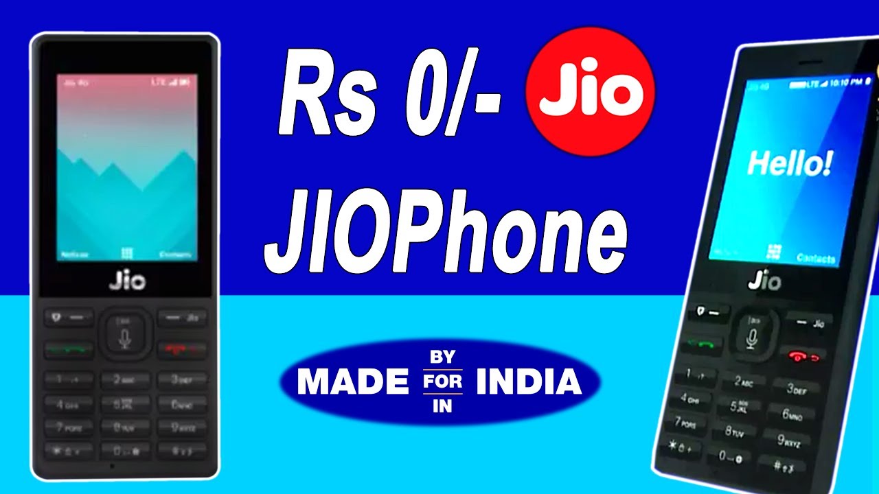 Jio 4g India Ka Smartphone JIOPHONE Jio Phone Effectively Free Jio 4g India Ka Smartphone JIOPHONE Jio Phone Effectively Free