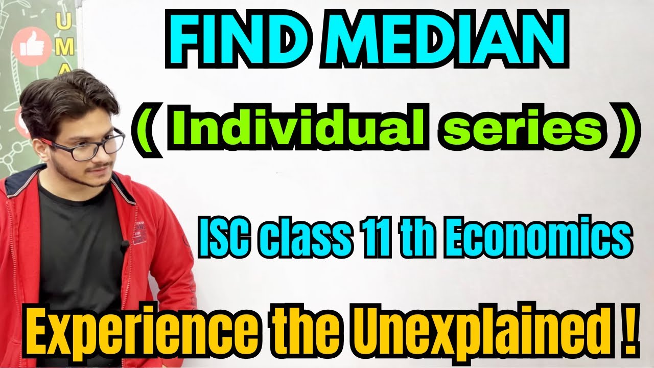 Find Median logical and formula based explanation on individual series ...
