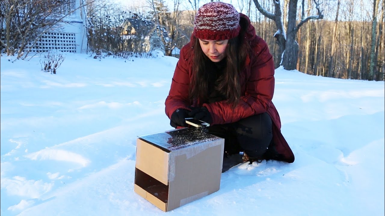 How to Photograph Snowflakes at Home - YouTube
